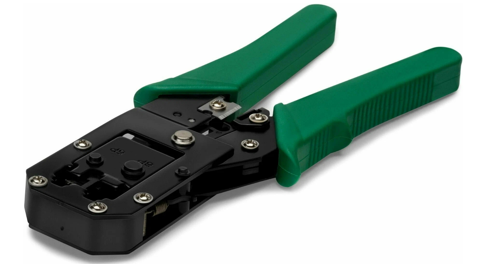 Обжимной инструмент Buro KS-316, для RJ-45/11/12, рукоятки с ПВХ-покрытием