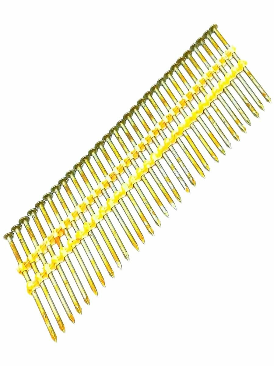 Гвоздь реечный на пластике MAINPACK 2,8/70 мм гладкий (по 2430 шт)