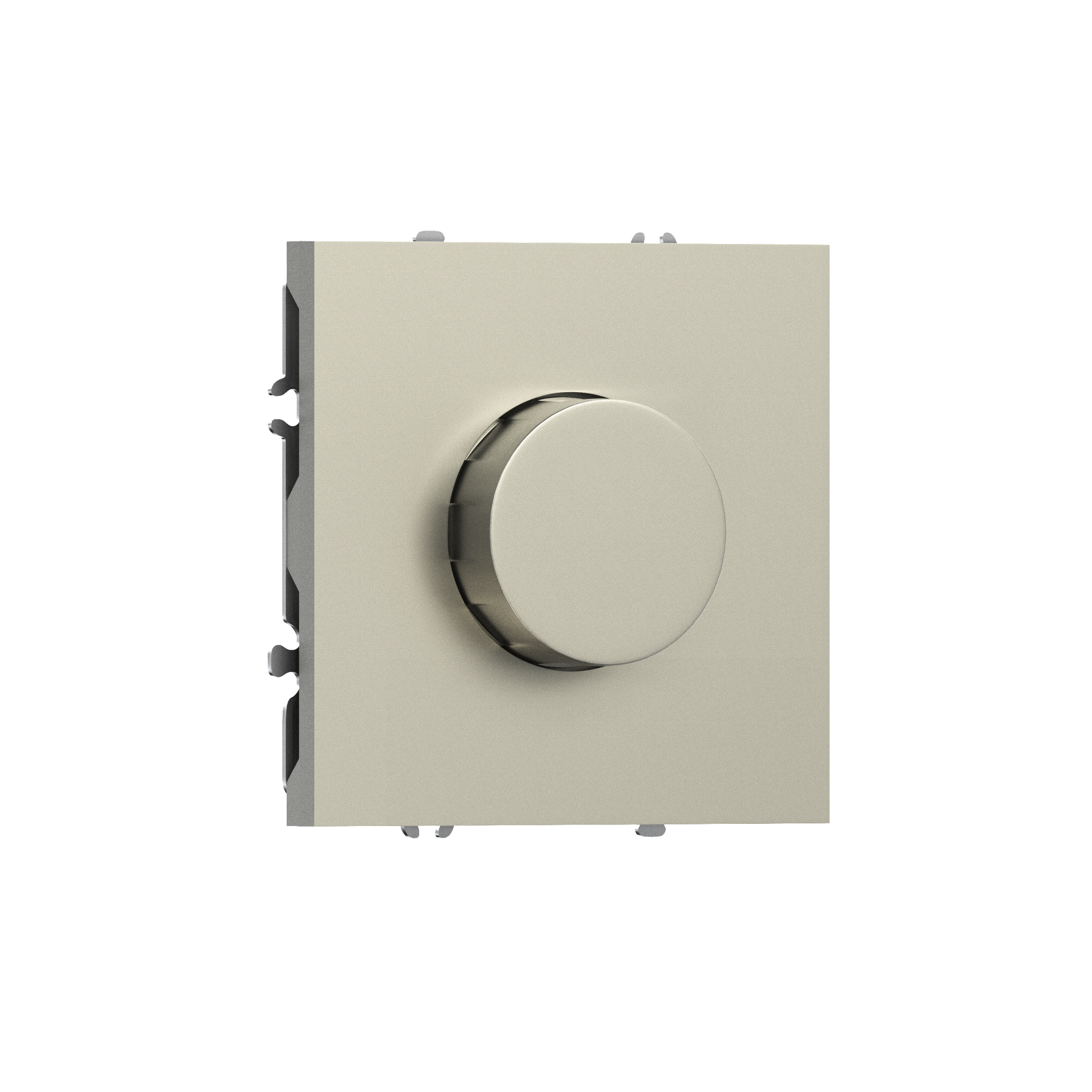 Светорегулятор Triac поворотный LED 100Вт, цвет шампань, серия S08, Donel