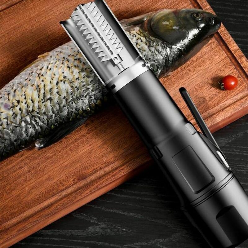 Электрическая рыбочистка для быстрой и удобной очистки рыбы от чешуи