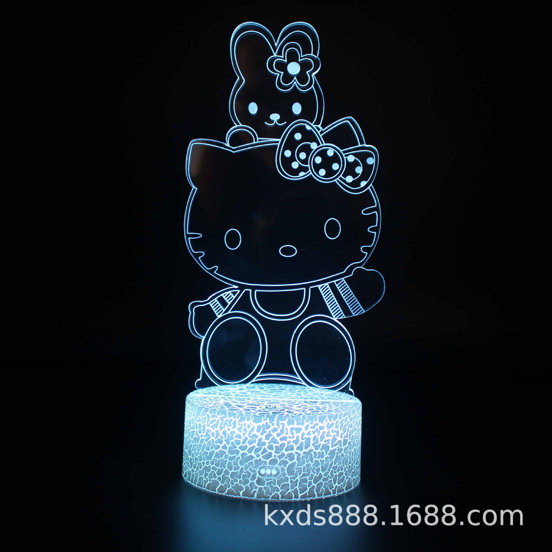 Ночник подарок Китти в кимоно Hello Kitty