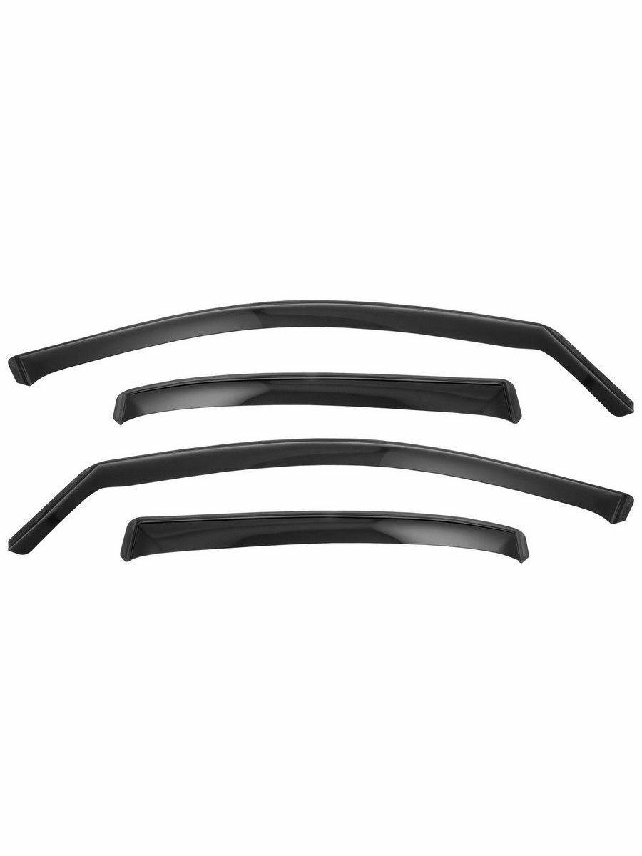 Дефлектор окон (вставной под резинку), 4 шт, для SKODA OCTAVIA III (A7) 2013-, лифтбек / Шкода Октавия