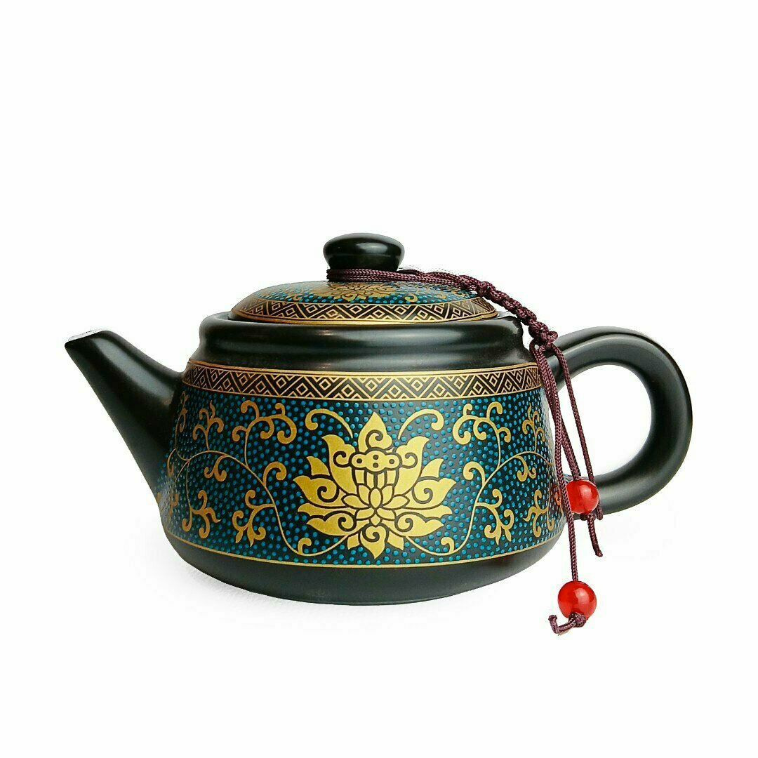 Чайник для китайского чая - Чёрное золото, керамика, 270 мл, Китай