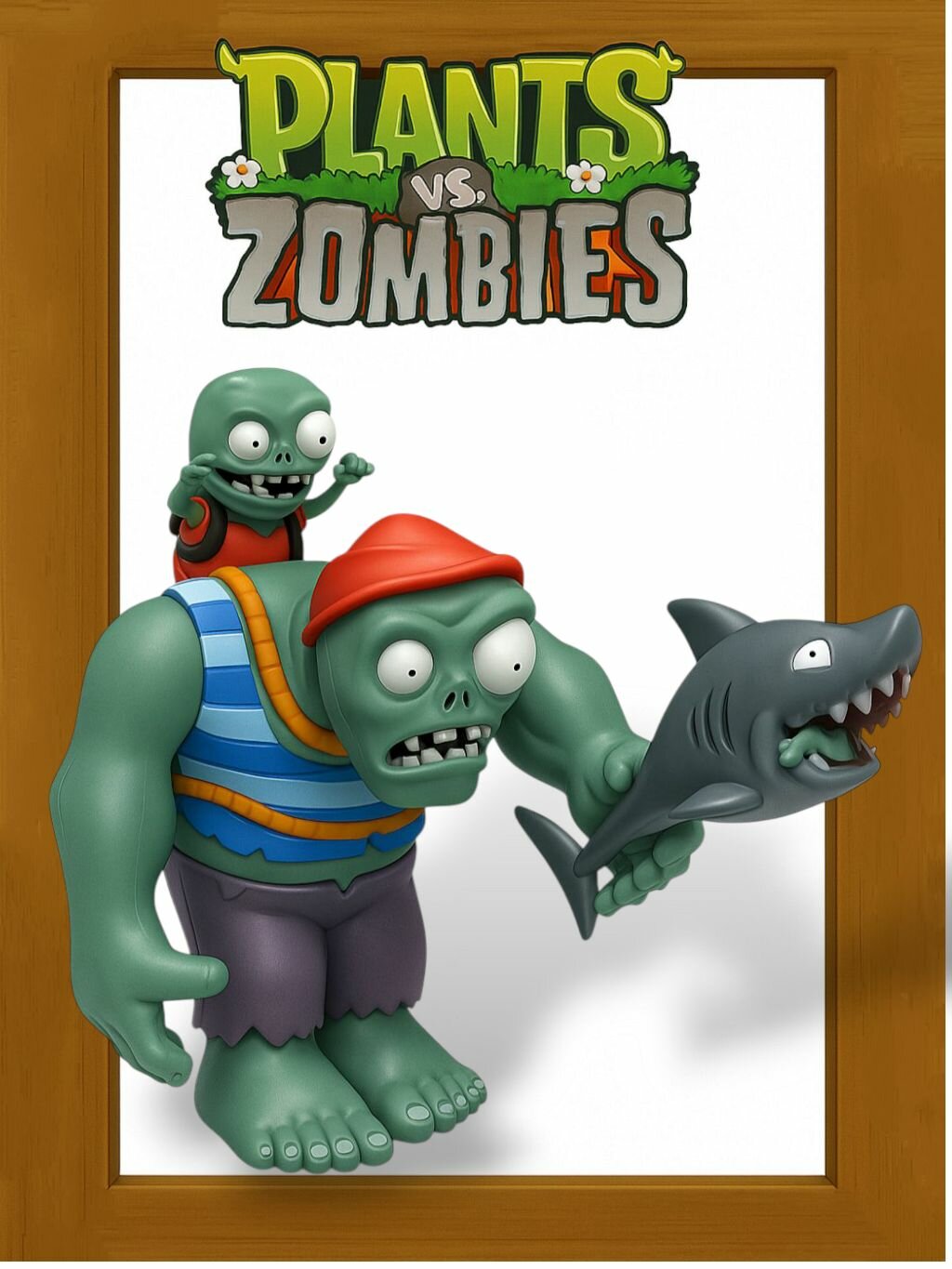 Plants vs Zombies: Зомби-Пират с Акулой