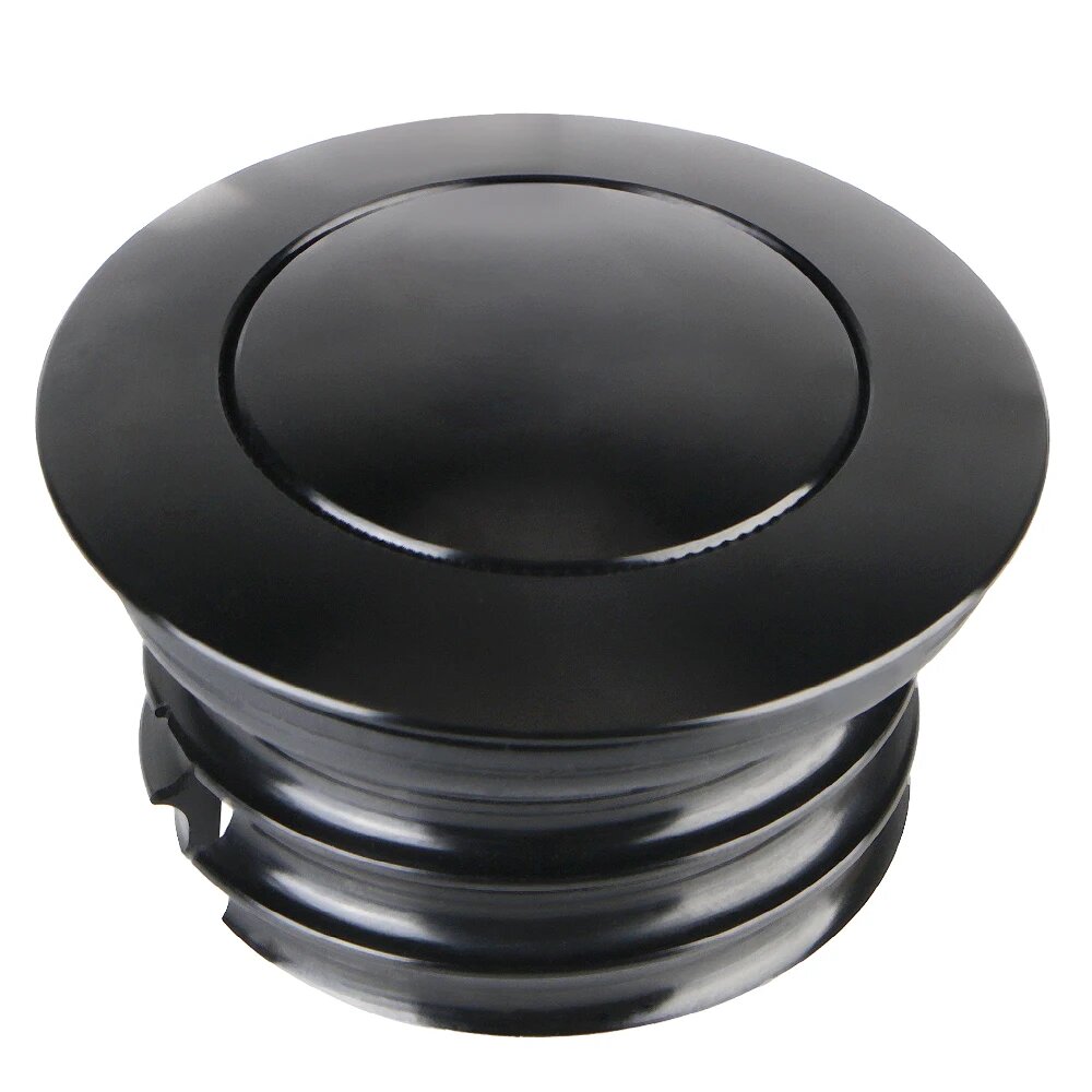 Для Harley Sportster XL883 XL1200 алюминий с ЧПУ Dyna FXD Softial Fat Boy CVO хромированный черный мотоциклетный масляный бак крышка бензобака всплывающая