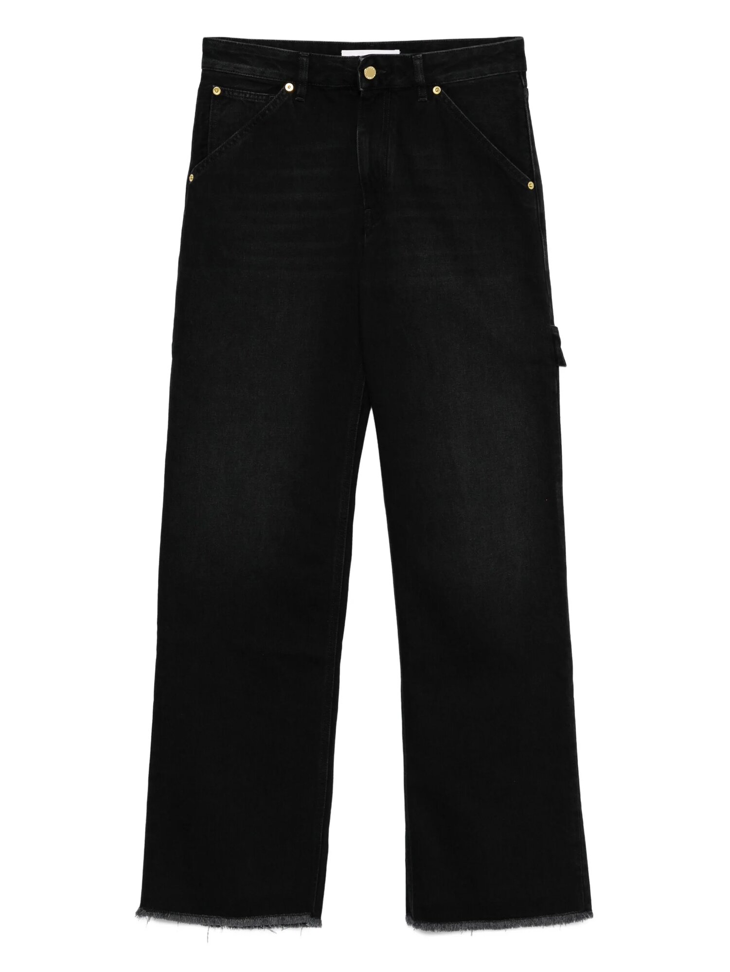 Джинсы Джинсы с бахромой 