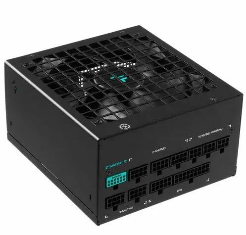 Блок питания Deepcool PX850G 850W (R-PX850G-FC0B-EU) черный - 850 Вт, 80+ Gold, ATX 20+4 пин, 4 pin + 4 pin x2 CPU, 8 SATA, 3 x 6+2 pin PCI-E