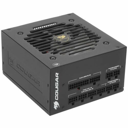 Блок питания Cougar GEX850 850W (31GE085001P01) черный - 850 Вт, 80+ Gold, ATX 20+4 пин, 4 pin + 4 pin x2 CPU, 8 SATA, 6 x 6+2 pin PCI-E