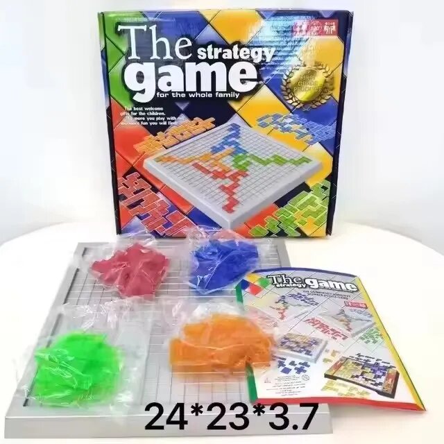 Настольная игра "The Strategy Game" для всей семьи, 4 игрока