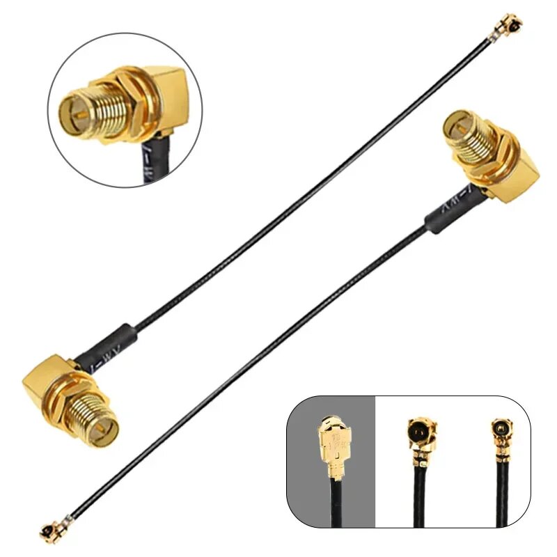 Кабель SMA гнездовой разъем к UFL/U. FL 8cm, 4PCS, RPSMA-KW