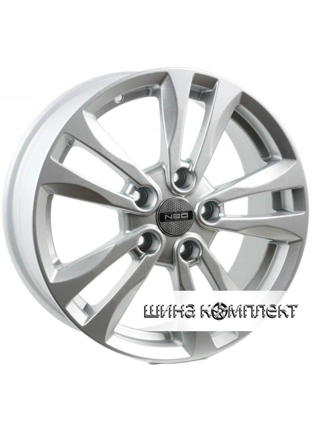 Колесный диск Neo 658 6,5x16 5x114,3 ET45 67,1 Silver литой для автомобиля