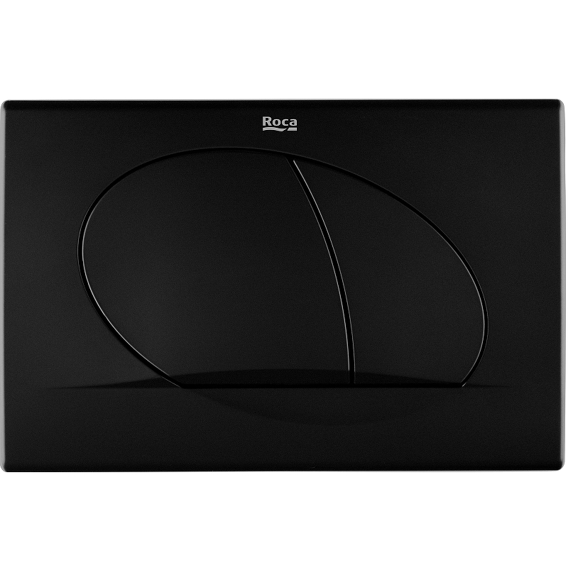 Панель смыва Roca Active 42B 8901140B6 черный матовый