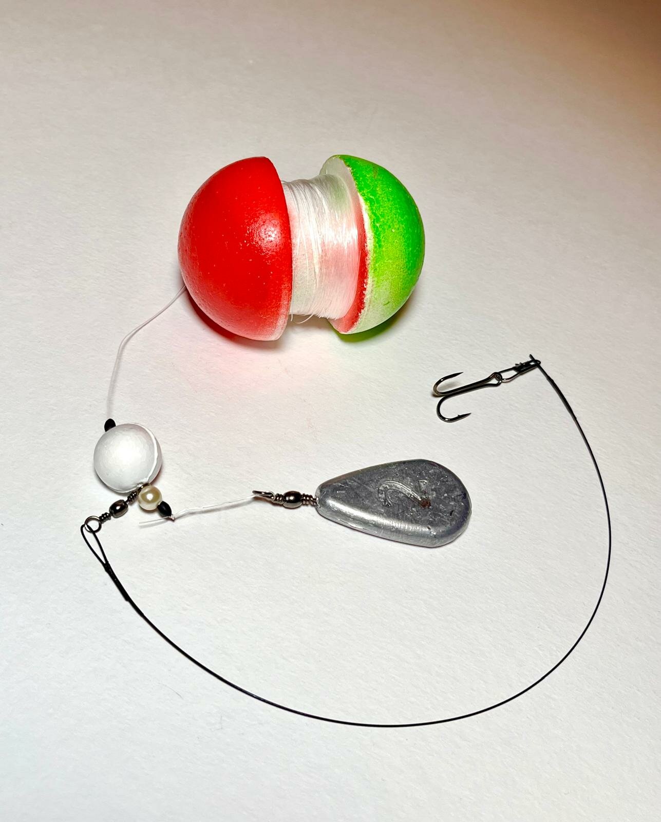 Колобашка якорная Жерлица для ловли хищника летом 5 штук рыбалка на судака щуку окуня сом