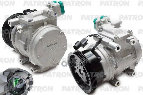Компрессор кондиционера Hyundai Tucson (04-)/Sportage II (04-) (тип Doowon) PATRON арт. PACC079