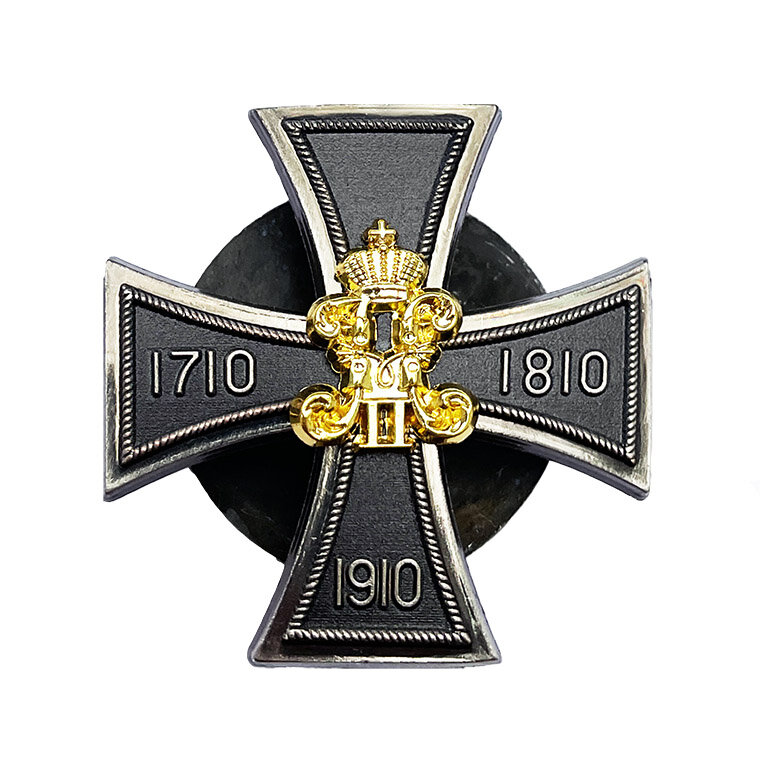 Нагрудный знак Русской императорской гвардии Николая II, Царский крест, копия