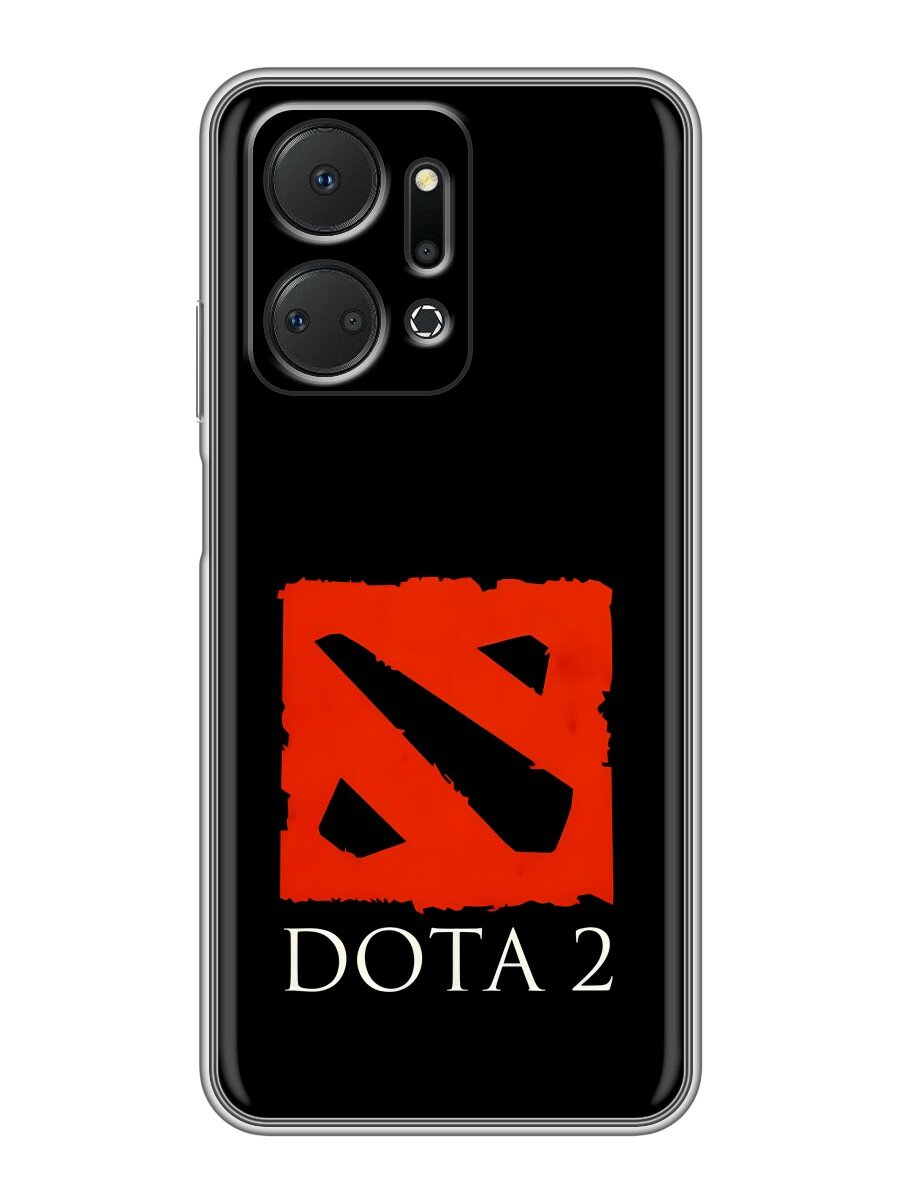 Чехол для Honor X7a, Honor X7a Plus с принтом Дота 2 Dota 2 (Хонор х7а, Хонор х7а плюс)