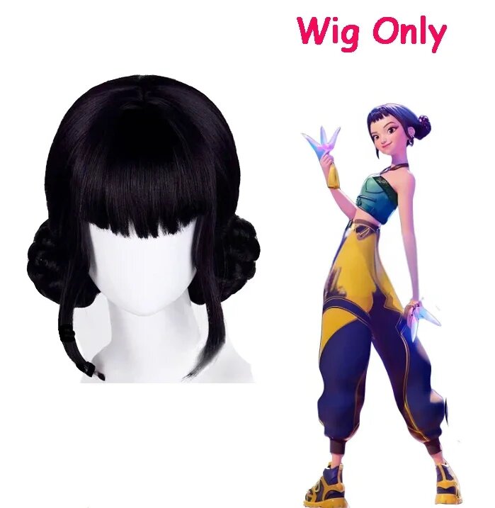 KDPop KPDH аниме костюм Rumi Mira Zoey Один размер, Zoey Wig