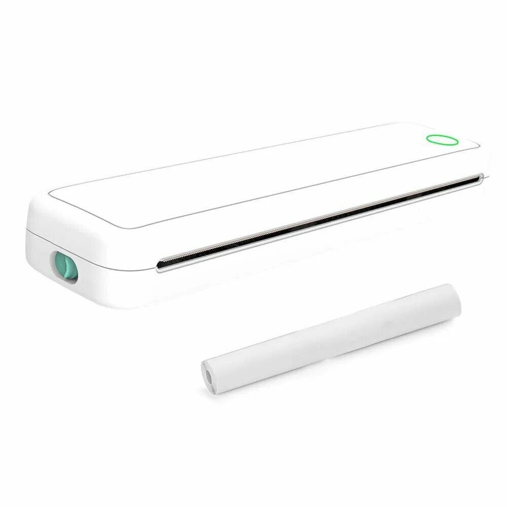 Принтер термо Новый домашний термопринтер формата А4, который можно подключить к мобильному телефону, беспроводная офисная портативная обучающая мини-печатная машина, белый