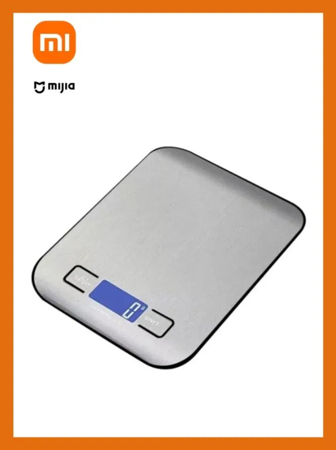 Электронные кухонные весы Весы кухонные 1, серый металлик, черный