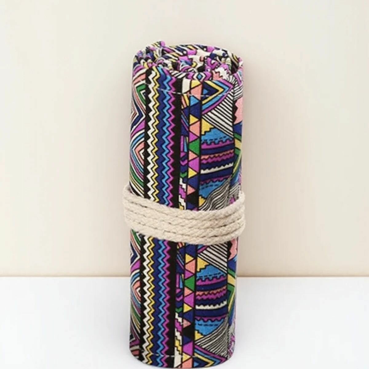 Вместительный тканевый органайзер для карандашей и канцелярии, школьный пенал-трансформер с 48/72 отверстиями