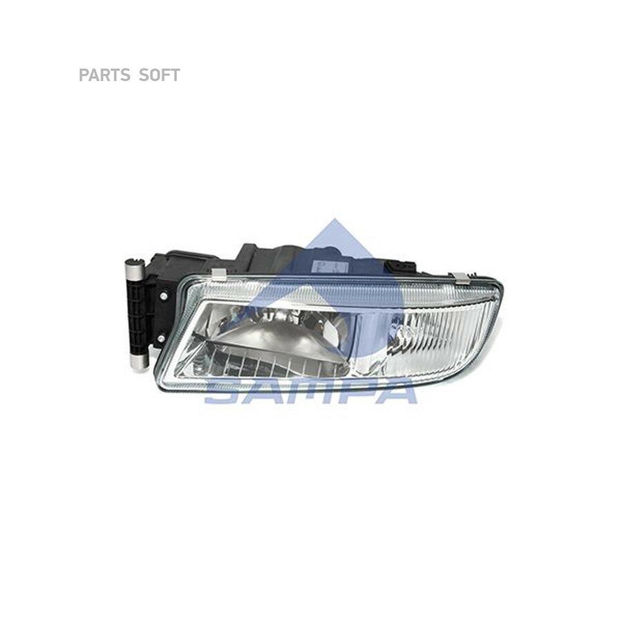 Фара противотуманная лев. MAN TGS/TGX от официального дистрибьютора, SAMPA, артикул 022064