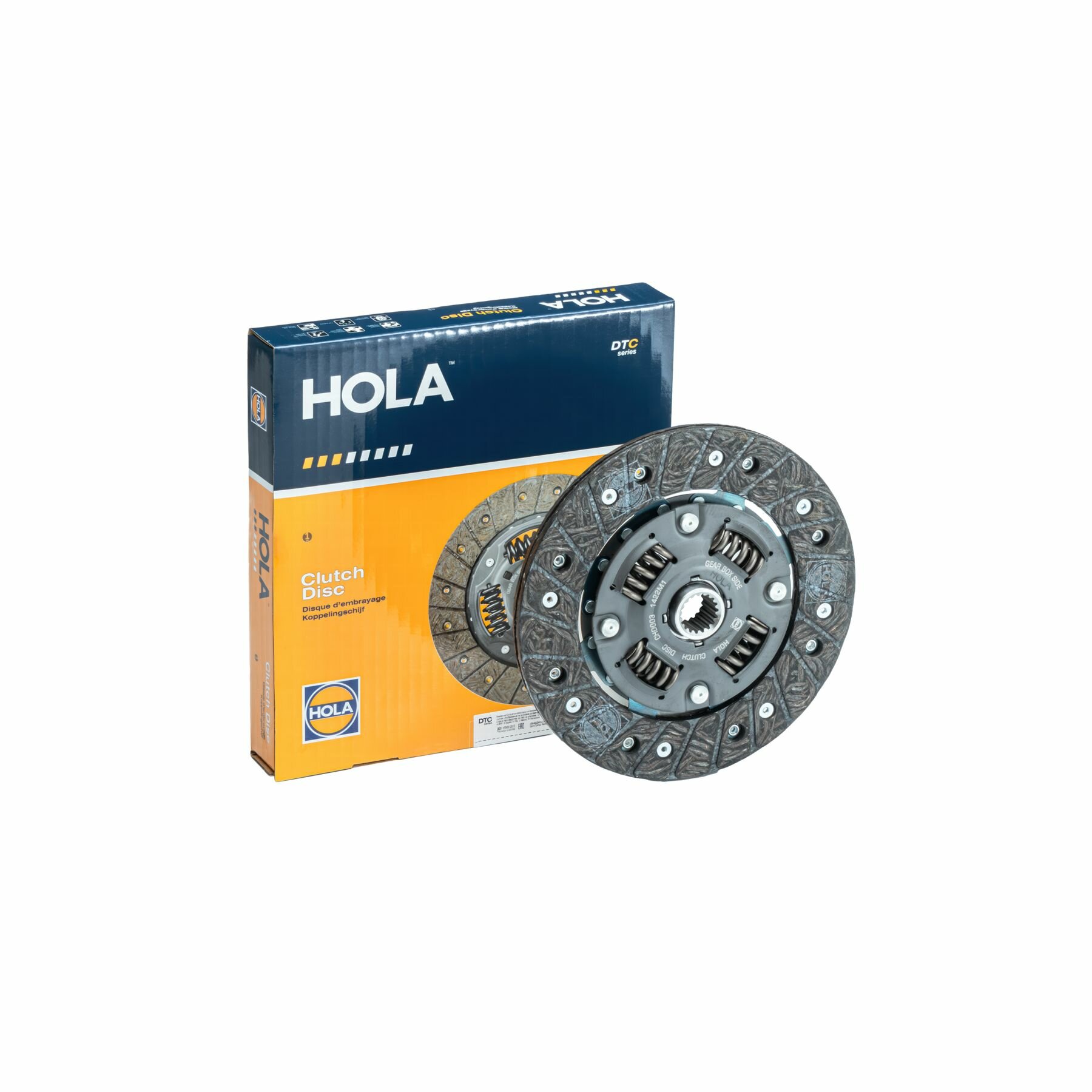 Диск сцепления серия DTC DAEWOO Matiz 0.8, Tico, CHEVROLET Spark 0.8 HOLA CHD003