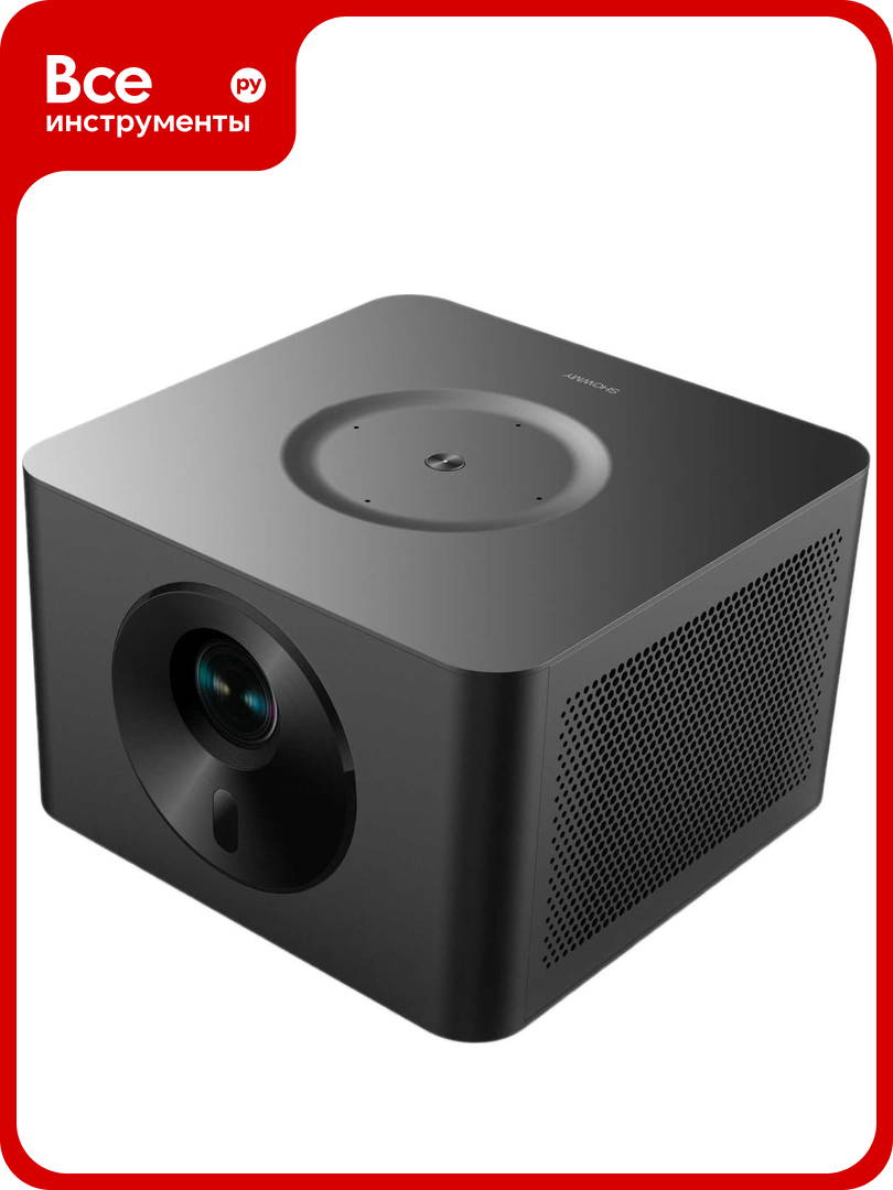 Проектор Cactus CS-M1. SG DLP 9600Lm, 200000:1, 20000 час, 1xUSB, typeA, 1xHDMI, 1.9 кг 1922416, черный, 1920×1080