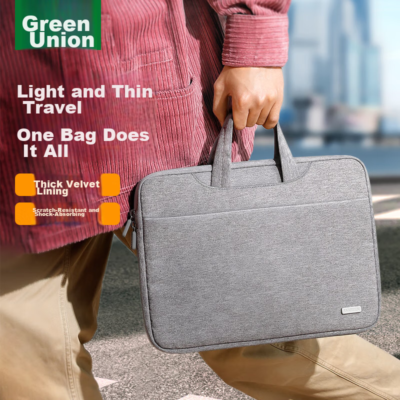 Сумка Lulian Laptop Bag, Handheld 16-Inch Notebook Business Bag, Suitable for Huawei, Xiaomi, Lenovo Gaming Laptops, Large Capacity Storage