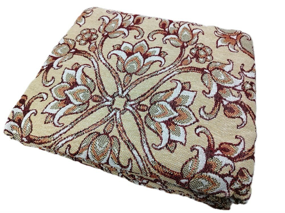 Покрывало гобеленовое "Пикасо" (4) цветочный орнамент. Fire bird. 200х240