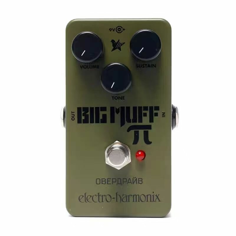 Electro-Harmonix (EHX) Green Russian Big Muff Fuzz/ Электрогитарный эффектор/Педаль эффектов
