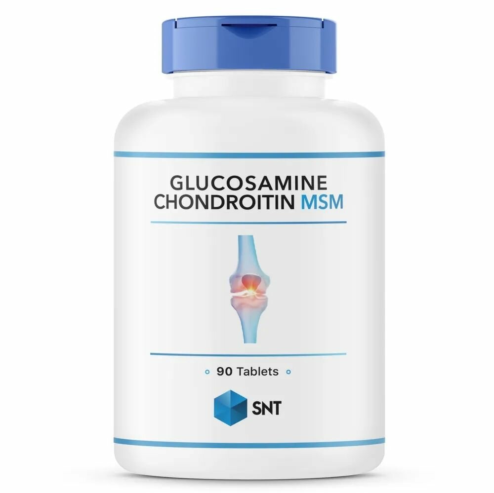 SNT GLUCOSAMINE CHONDROITIN MSM / CHT глюкозамин хондроитин МСМ, таблетки 1700 мг N 90