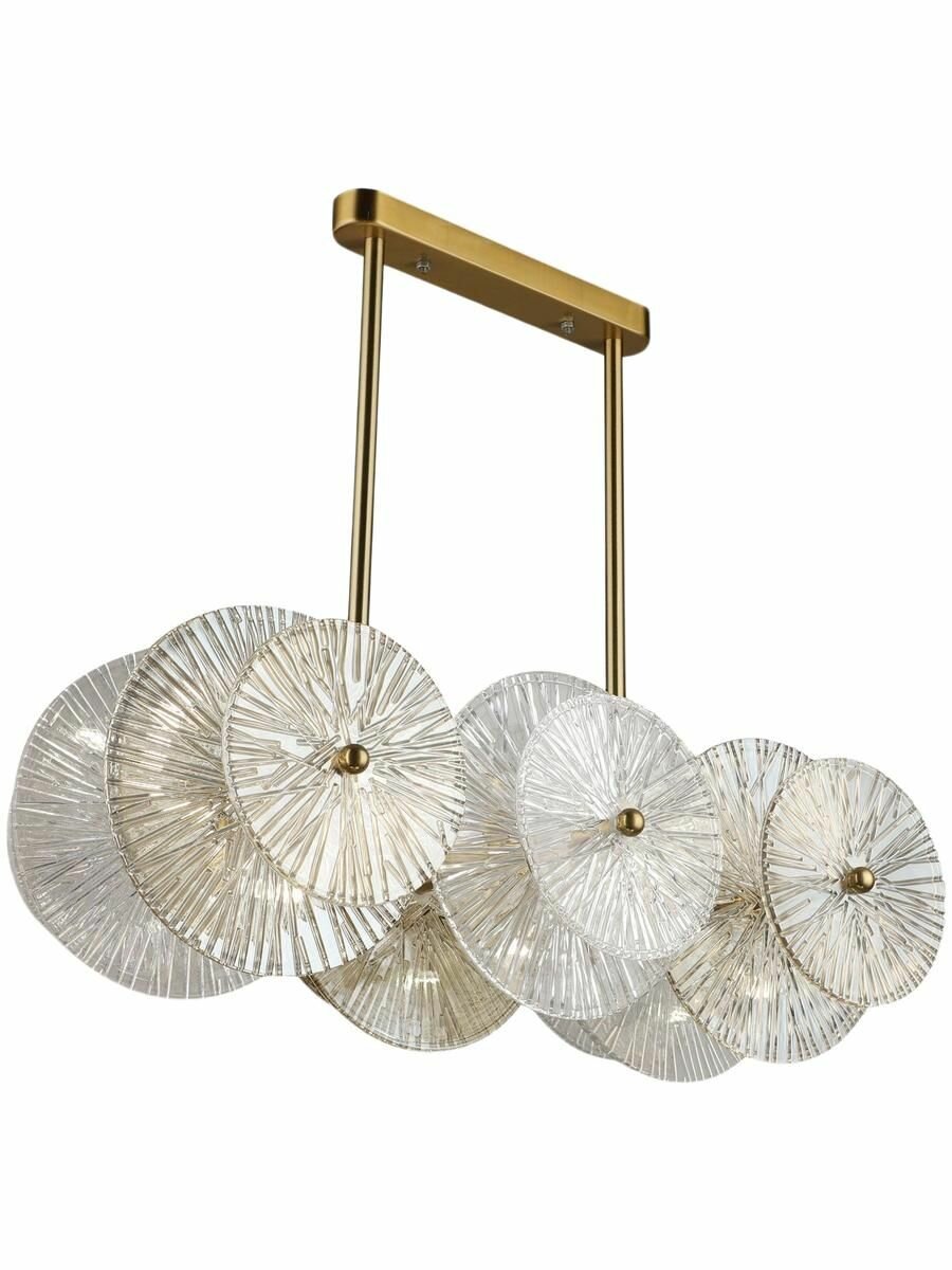 Люстра потолочная, Цвет - Золотой, 8497/6, G4