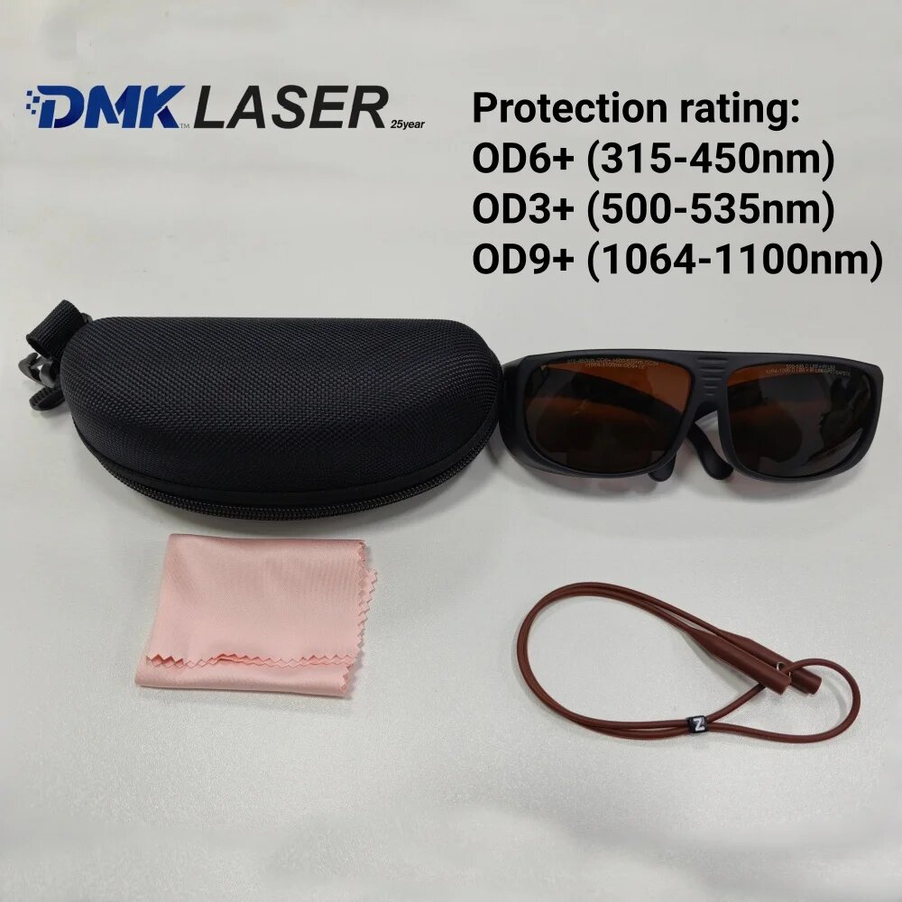 QILIN оригинальные защитные очки для лазерной резки и сварки OD8 + 850-1800 нм, защитные очки для глаз, очки для оператора, антилазерное излучение