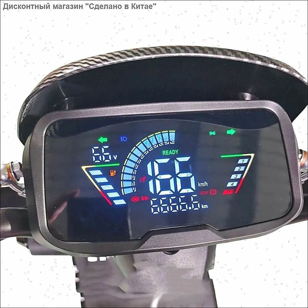 48V 60V 72V ЖК-дисплей Панель управления Электровелосипед Эл