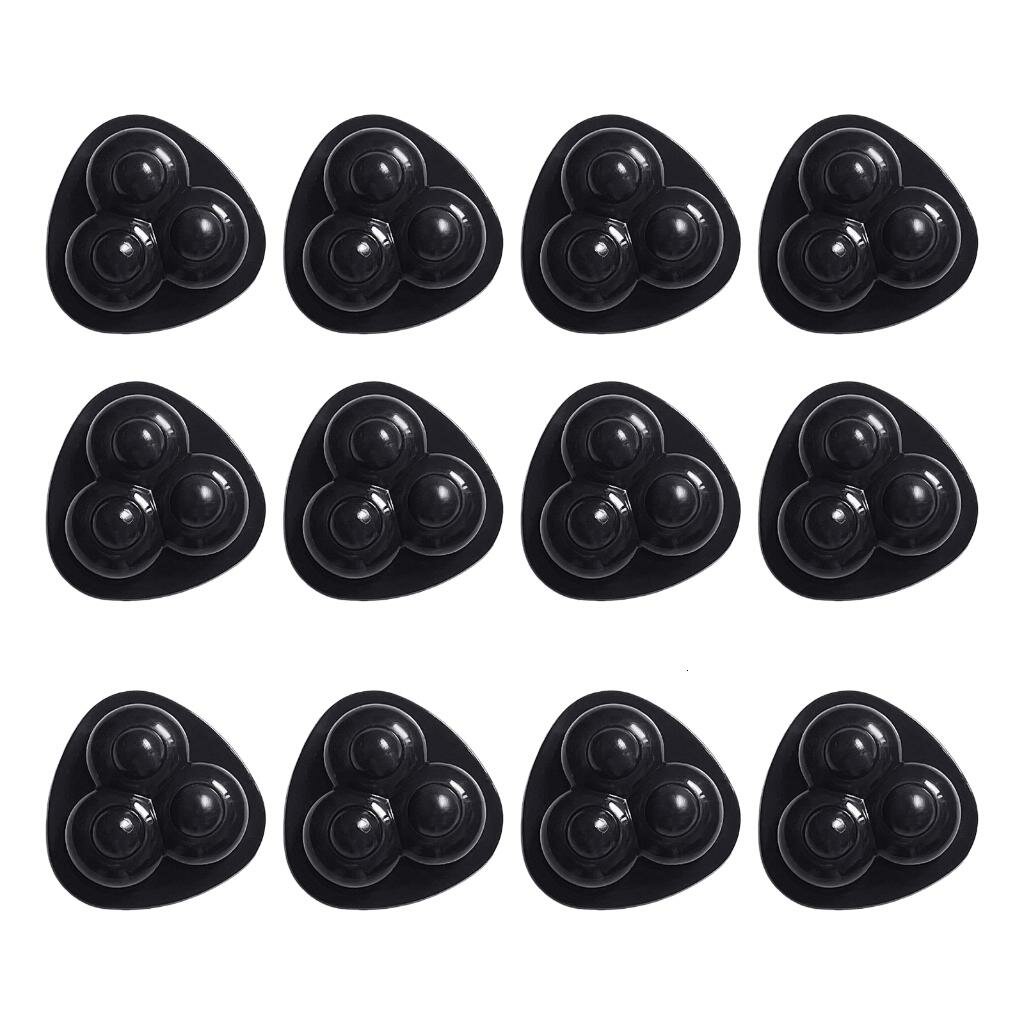 Колесики из углеродистой стали 12 шт, Три клеевых шарика bla