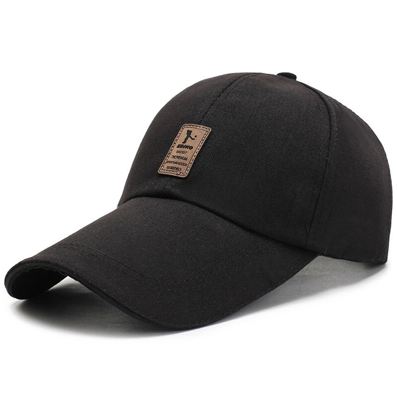 Мягкая и жесткая текстурка JYL Бейсболка мужская летняя для отдыха защита от солнца длинный козырёк / B-271