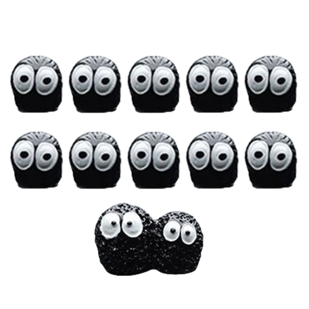 Милый Орнамент из Спрайтов Сажи Украшение автомобиля Черным Углем Декоры заднего вида приборной панели автомобиля Аксессуары для интерьера автомобиля