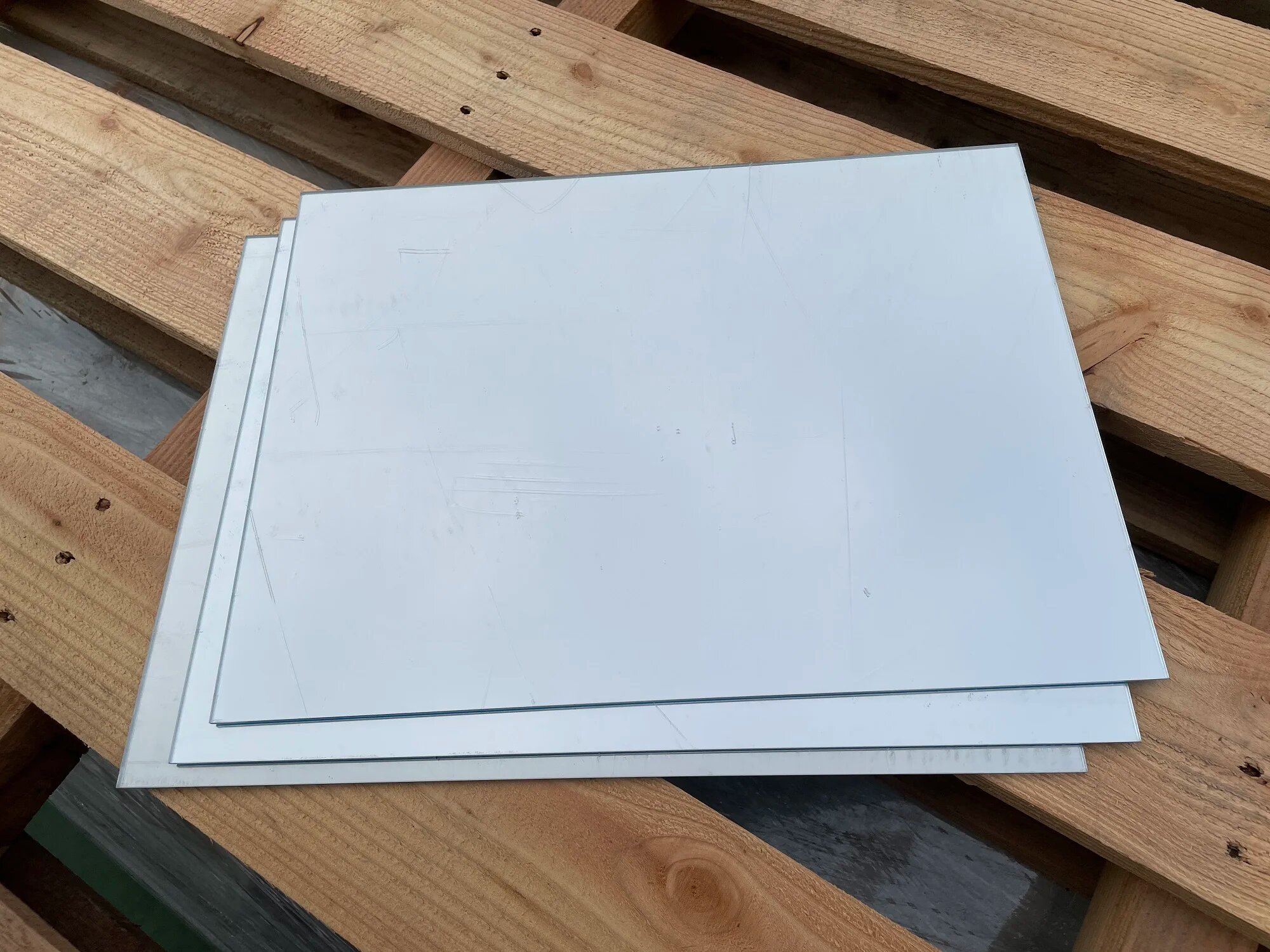 Двустороннее акриловое зеркало 300x400 мм Белый, 1Piece Per Pack, 300x400mm