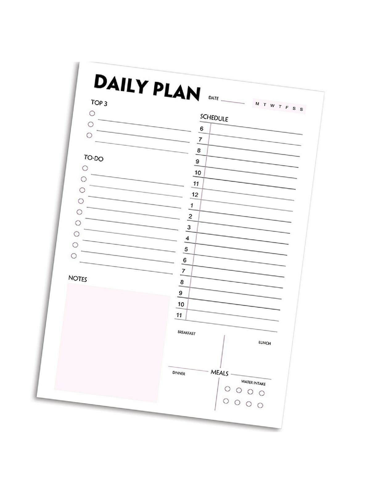 60 листов Журнал отслеживания приема пищи в тренировке Ежедневник 21x14 см для взрослых