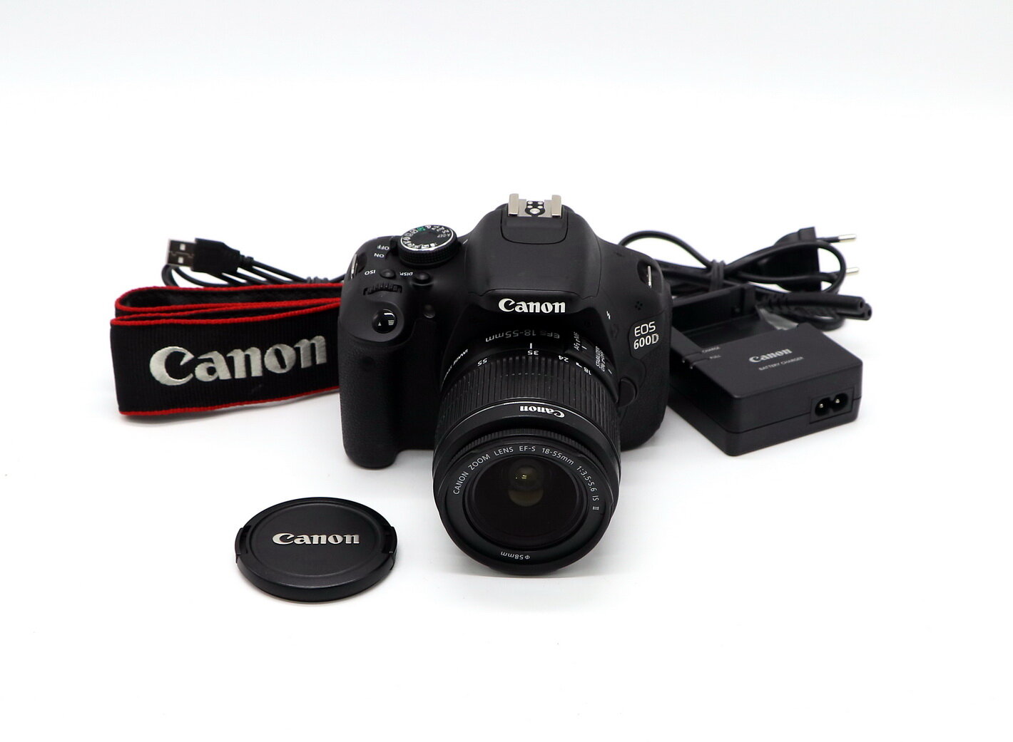 Камера Canon EOS 600D kit (пробег 8990 кадров)