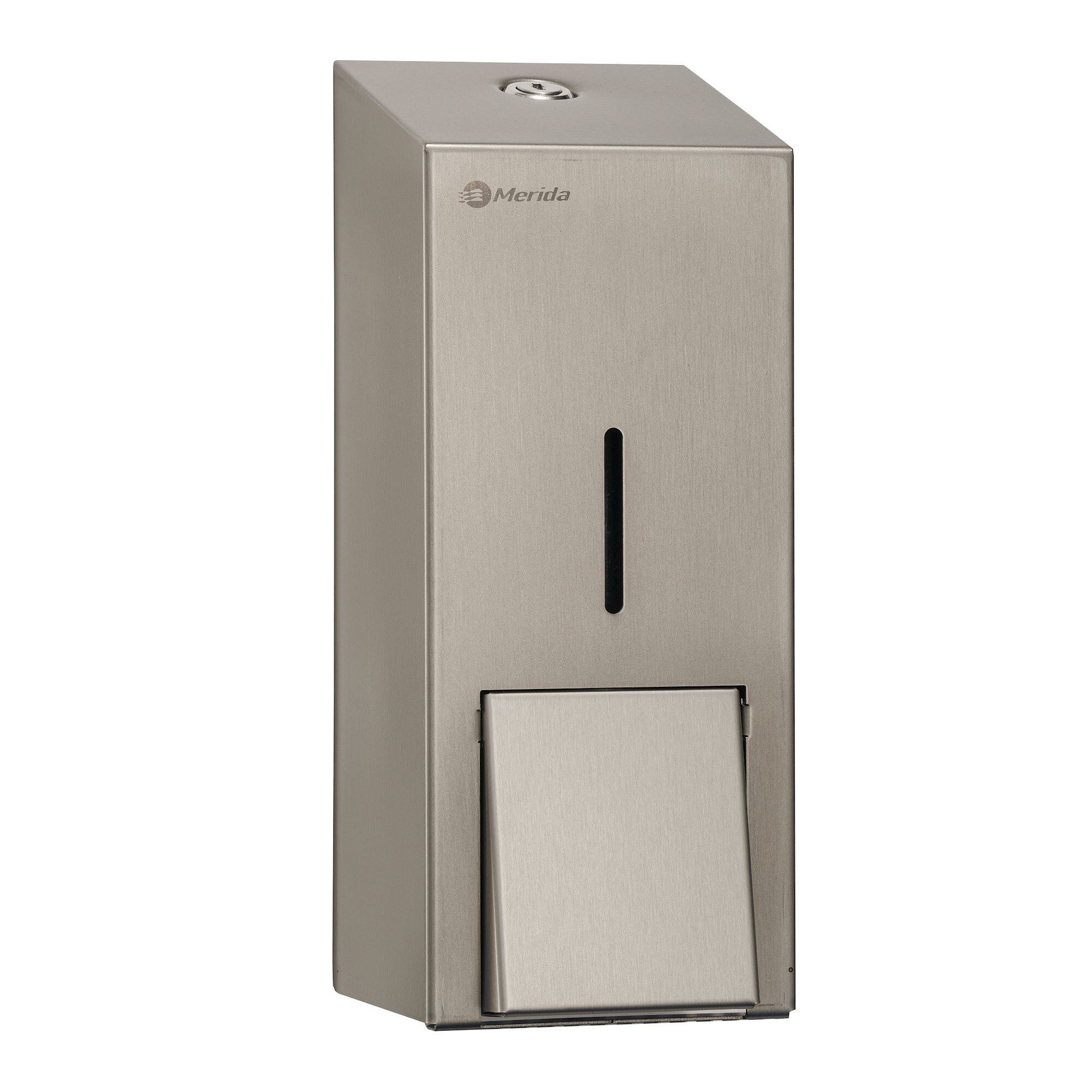 Дозатор для жидкого мыла Merida Stella R DSA106. R цвет Нержавеющая сталь