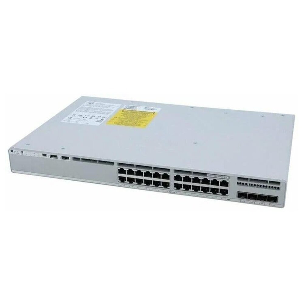 Коммутатор CISCO C9200L-24P-4G, L3, 56 Гбит/с, управляемый (C9200L-24P-4G-E)