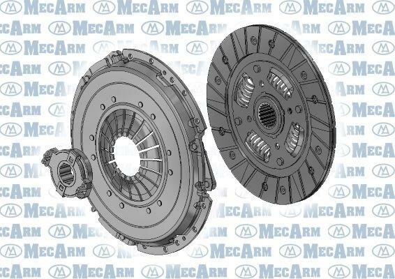 Комплект сцепления MECARM MK10245 Lada Granta 1.6 11->, 200 мм