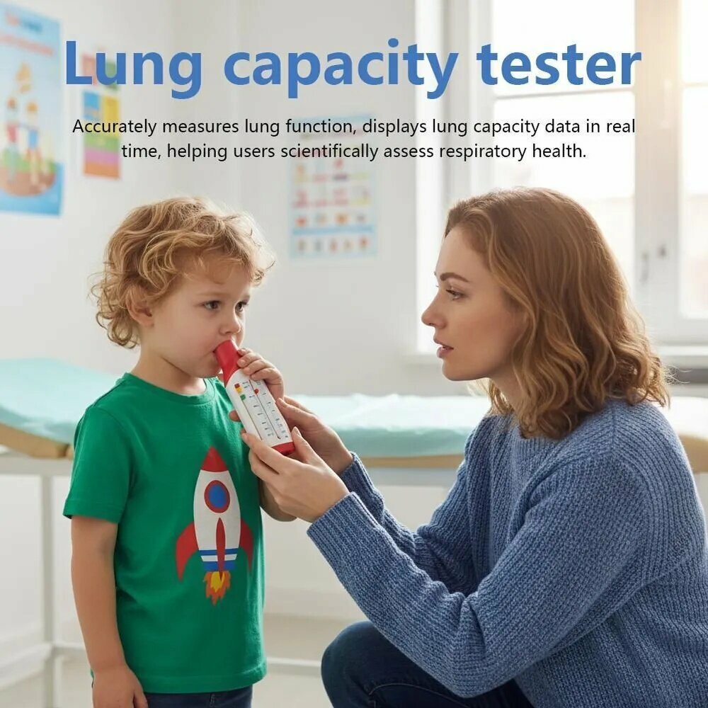 Пикфлоуметр бытовой Easy Breath 800 взрослый/контроль астмы/пиковая скорость выдоха