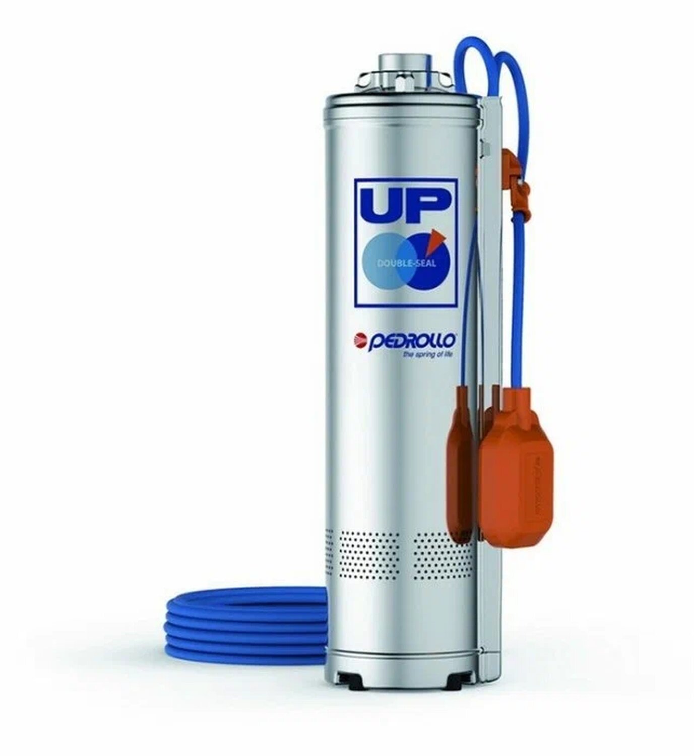 Насос Pedrollo UPm 2/4 GE, погружной, нержавеющая сталь, 750Вт, 20 м кабеля