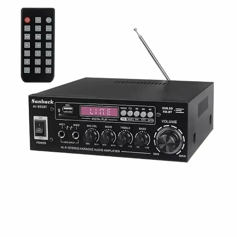 Sunbuck AV-660BT Интегральный усилитель звука