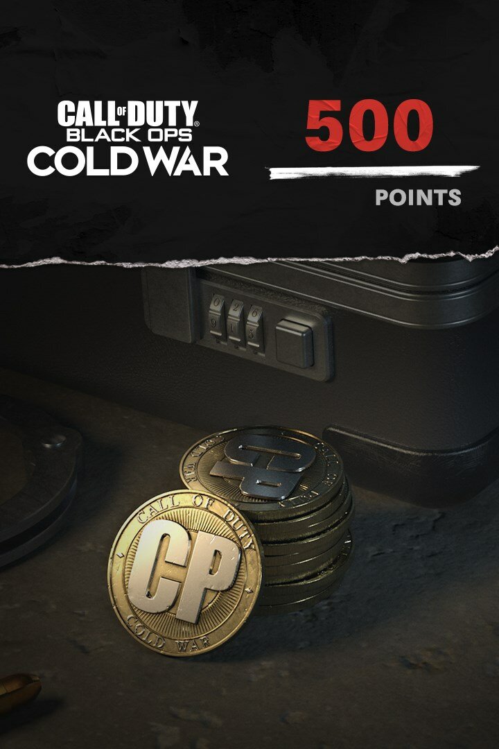 500 Call of Duty®: Black Ops Cold War Points — игровая валюта для Xbox / Microsoft Store · Xbox · цифровой код · любой регион