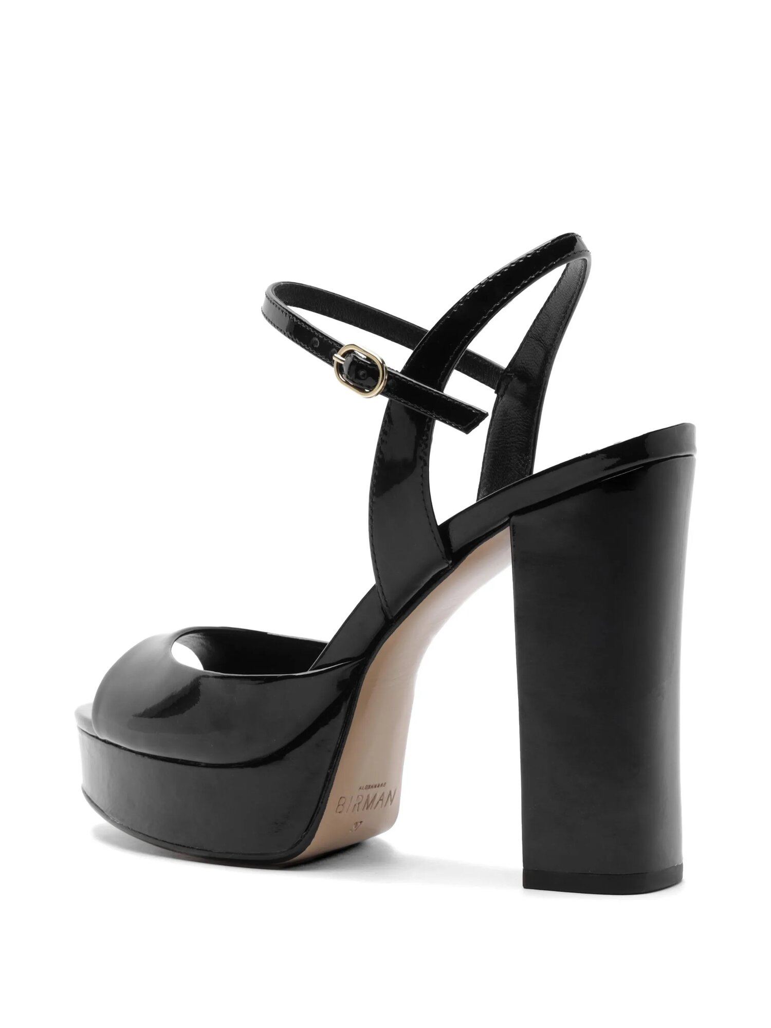 Босоножки Alexandre Birman Amy platform sandals, размер 39, black/black — фото 1