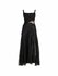 Платье Blumarine Lace patchwork maxi dress, размер 42, black
