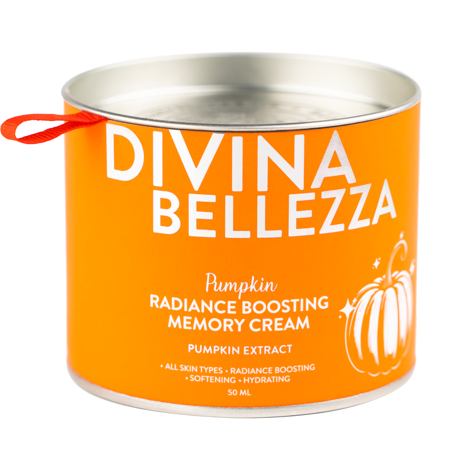Крем с эффектом памяти для сияния кожи с экстрактом тыквы - DiVina Bellezza